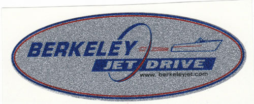 Berkeley Jet Sticker - Berkeley Jet Drive