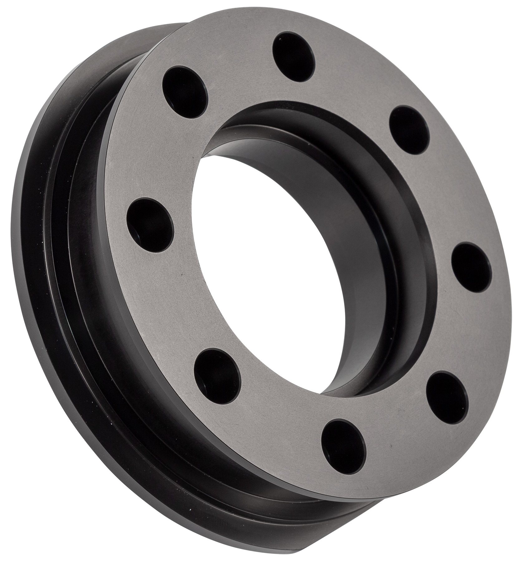 Berkeley Jet Drive - Double Drilled Billet Bearing Cap - Black Anodized